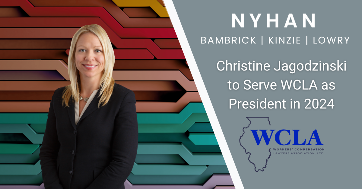 Christine Jagodzinski Advances Through Workers’ Compensation Lawyers ...